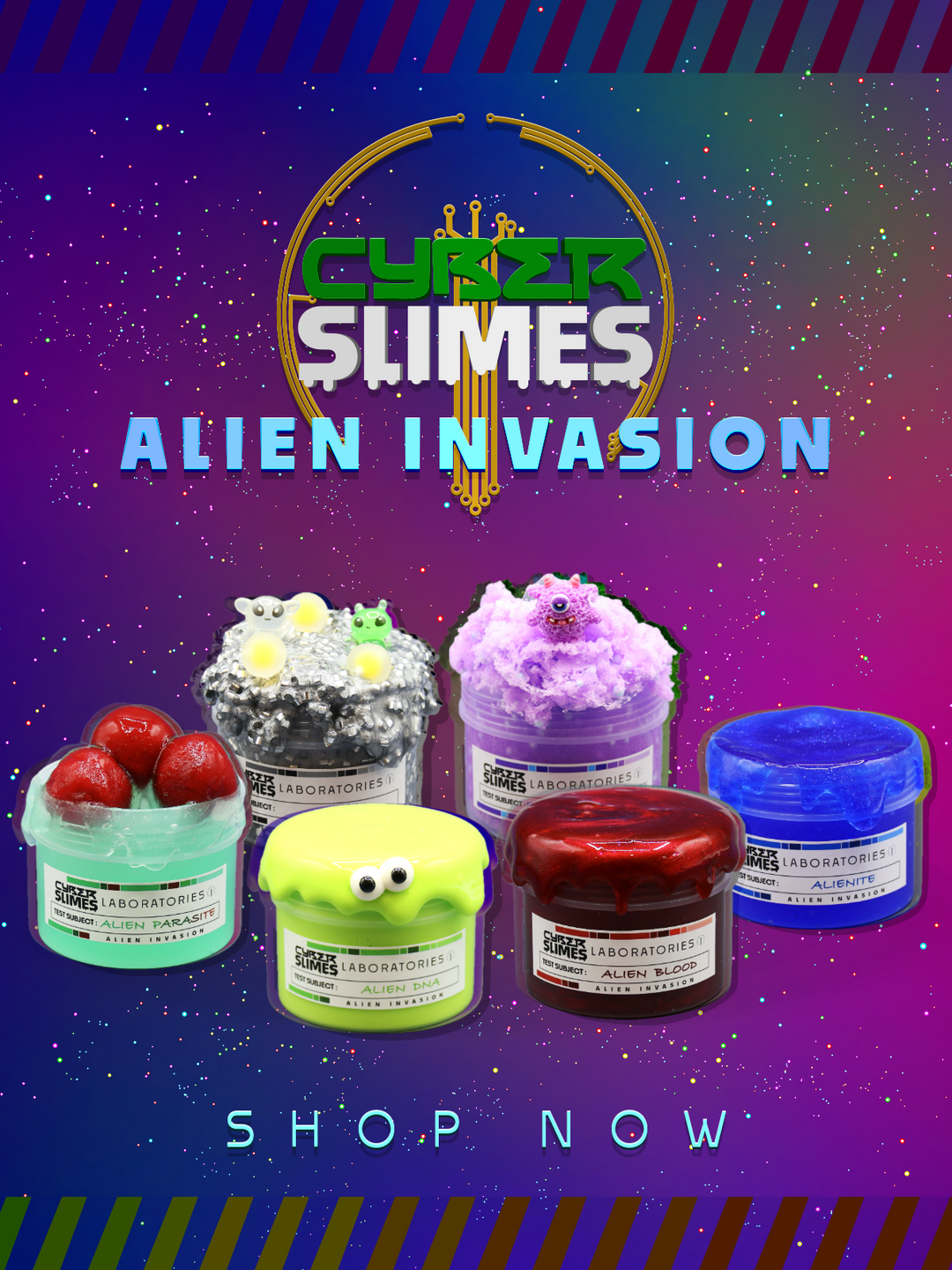 Cyber Slimes | Handmade Slime Shop Australia | Sensory & ASMR Slimes